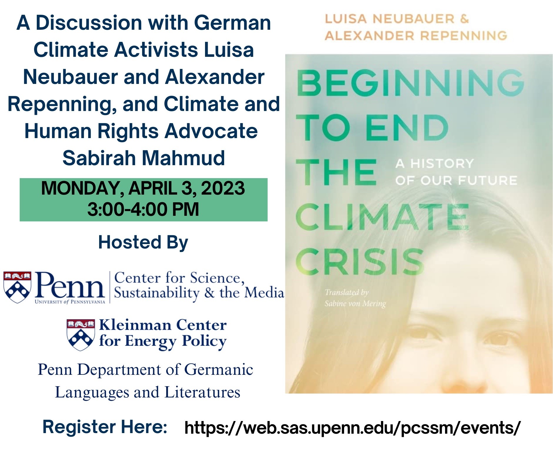 Beginning to End the Climate Crisis – A Discussion with Climate Activists | UPenn EII